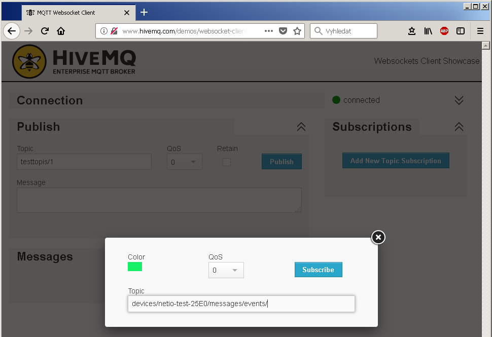 An12 Mqtt Control Of Netio Smart Sockets Using The Hivemq Broker Netio Products Smart Power
