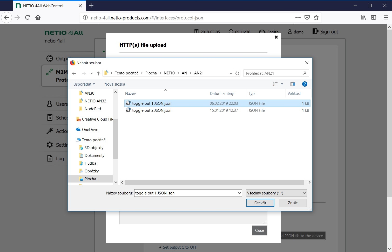 An21 Json S Protocol To Control Netio 110230v Power Sockets 3x Rest Api Netio