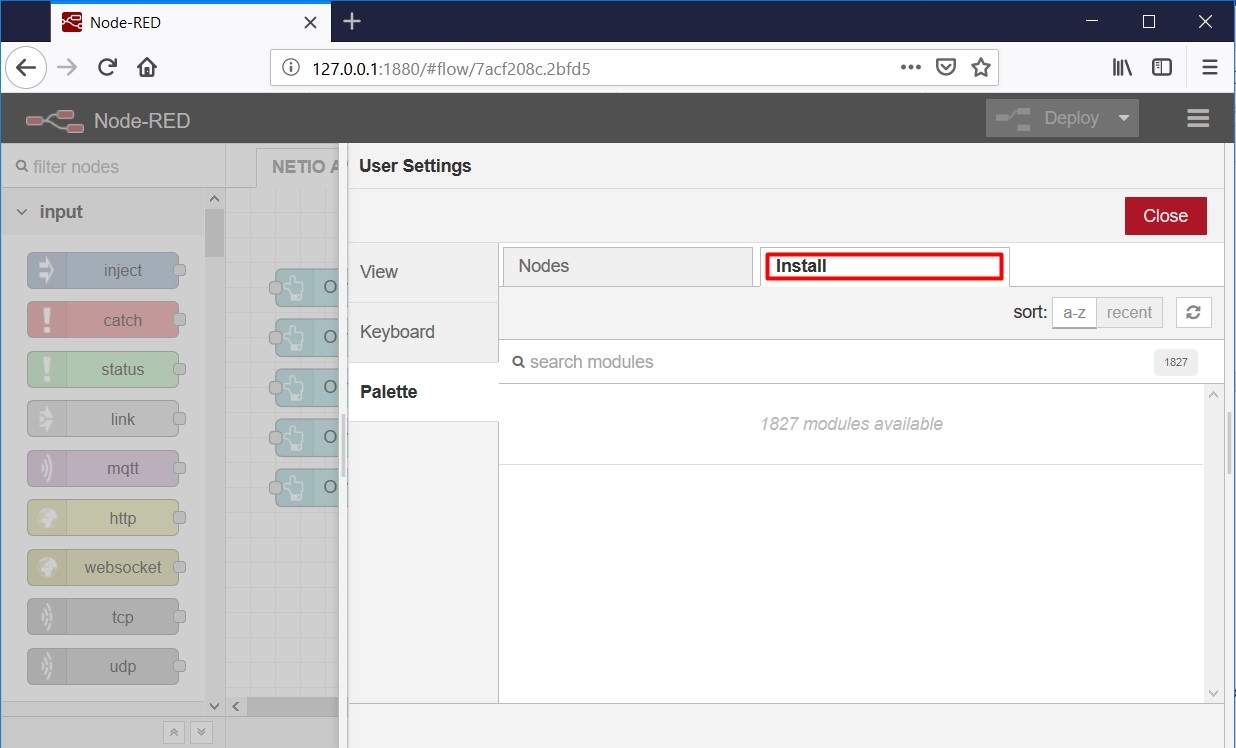 An29 Node Red Example Of Url Api Communication With Netio 4x Netio Products Smart Power