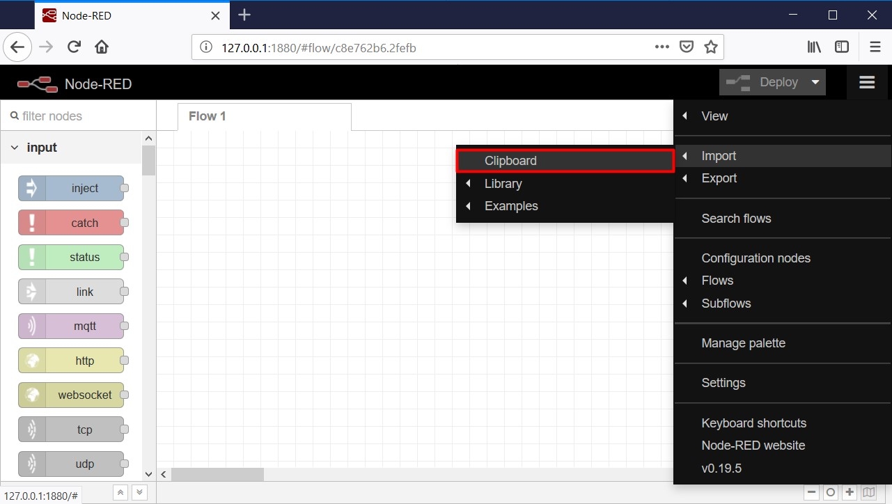 An29 Node Red Example Of Url Api Communication With Netio 4x Netio Products Smart Power 6622