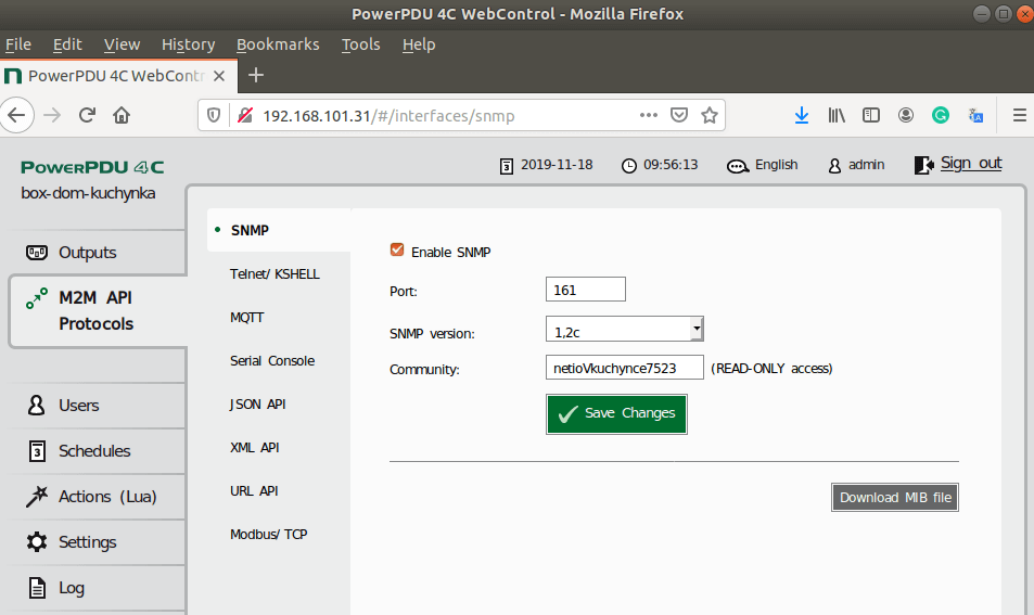 An41 Power Monitoring Over Snmp In Zabbix Nagios For Netio Power Sockets Netio Products