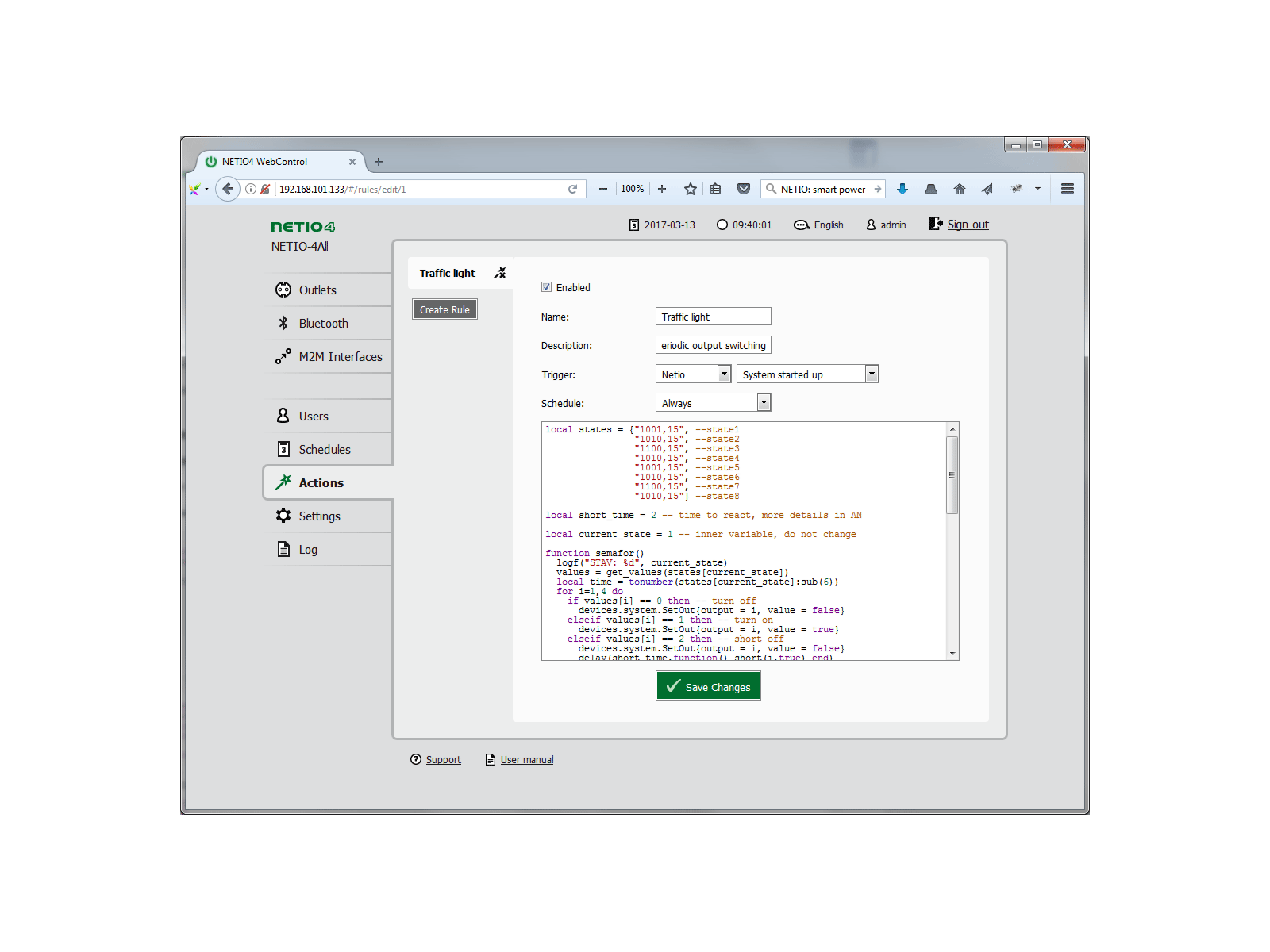 Lua scripts | NETIO products a.s. Lua scripts | NETIO products a.s.
