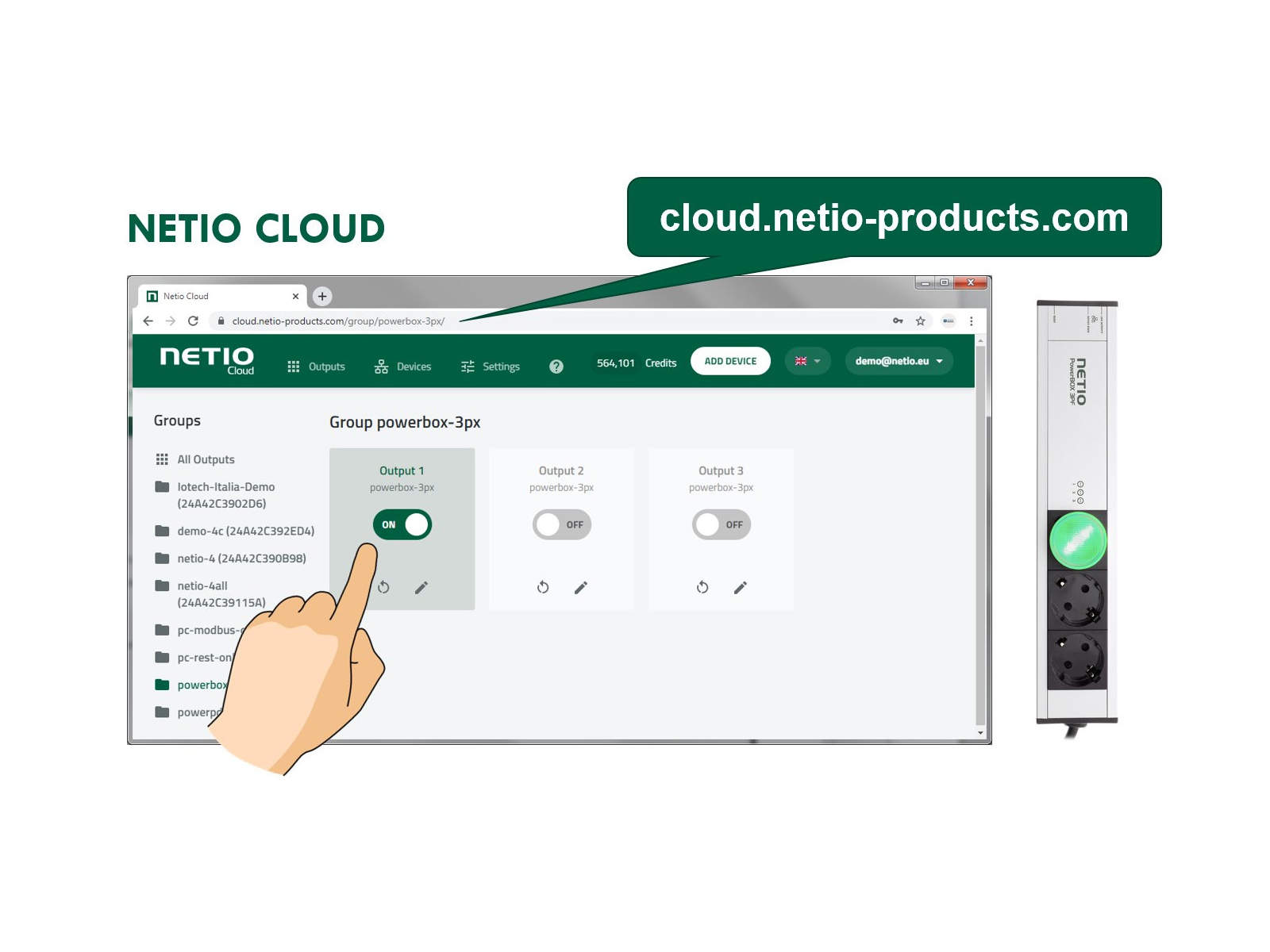 NETIO Cloud | NETIO products: Smart power sockets controlled over LAN ... NETIO Cloud | NETIO products: Smart power sockets controlled over LAN ...