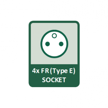 Type E: Electrical power plug used in France, Czech Republic, Slovakia