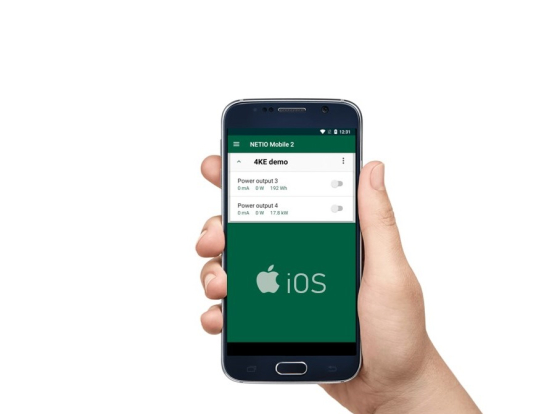 Netio Mobile 2 Now Available For Ios Netio Products Smart Power Sockets Controlled Over Lan